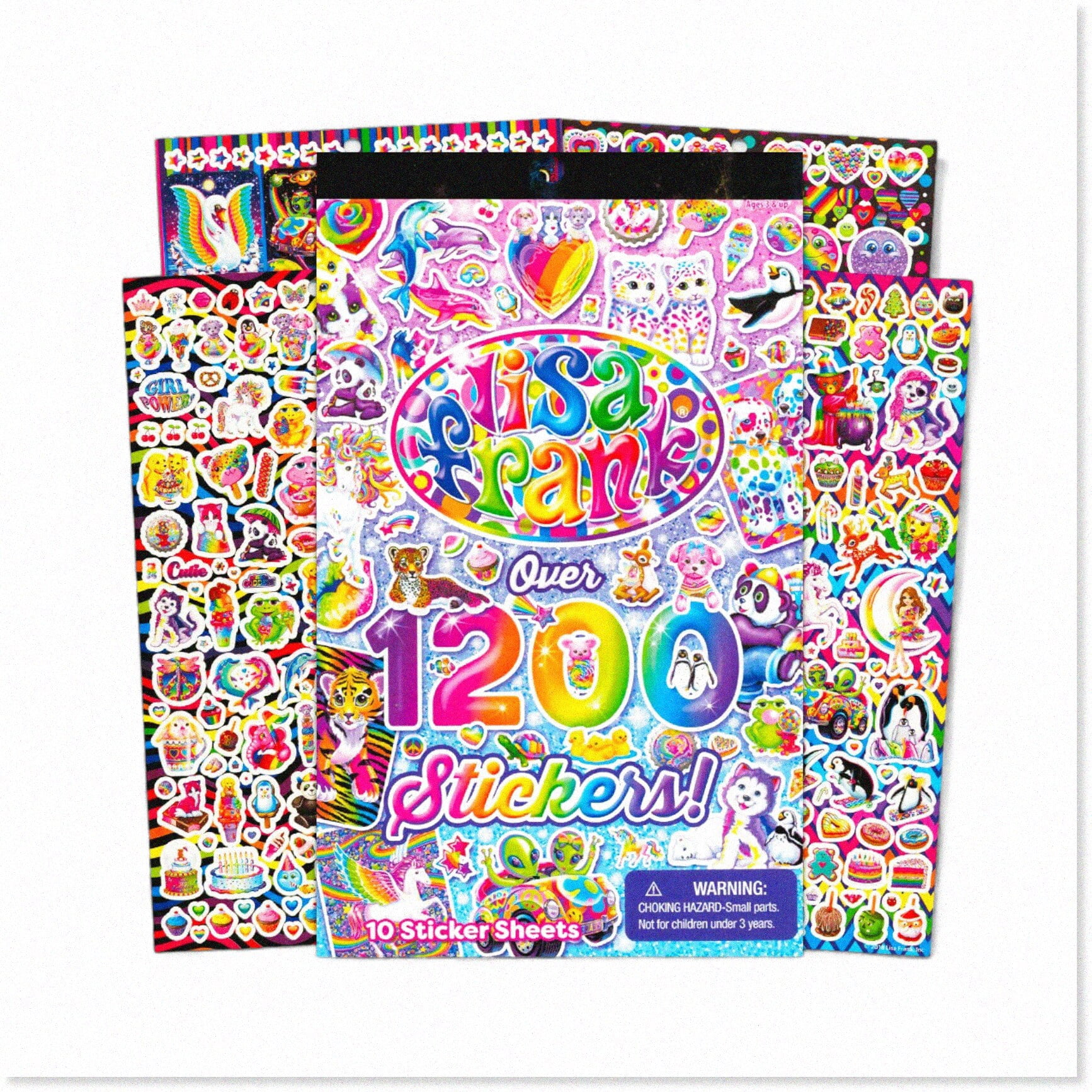 Stickermania: The Ultimate Collectible Sticker Tablet Book - 10 Pages ...