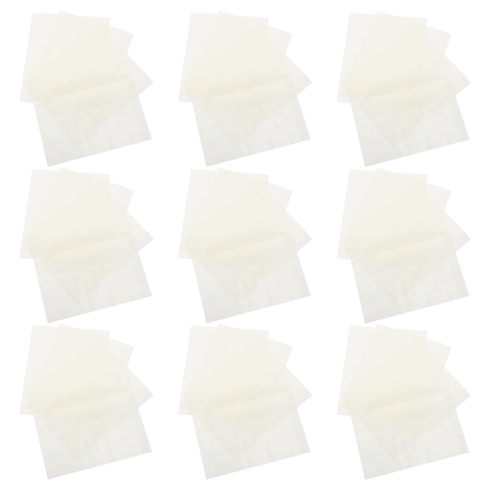Stickers 50 Sheets DIY Non-marking Double-sided Adhesive Dots Movable ...
