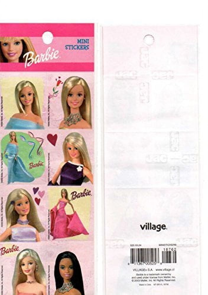 Stickers Barbie Doll Decal Collectible Retro Vintage Lot 3 Pieces ...