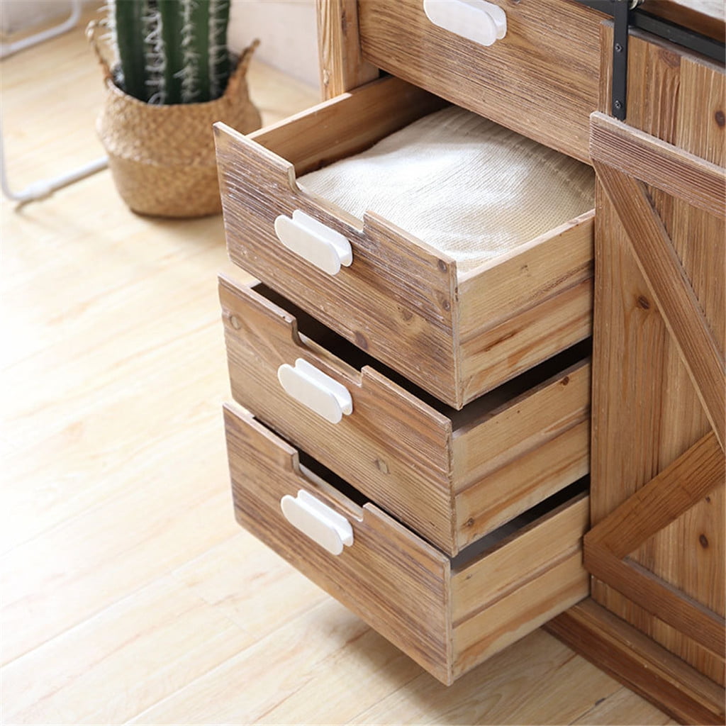 Stickers Bulk ,2Pcs Creative Home Sticky Oval Door Handle Simple ...