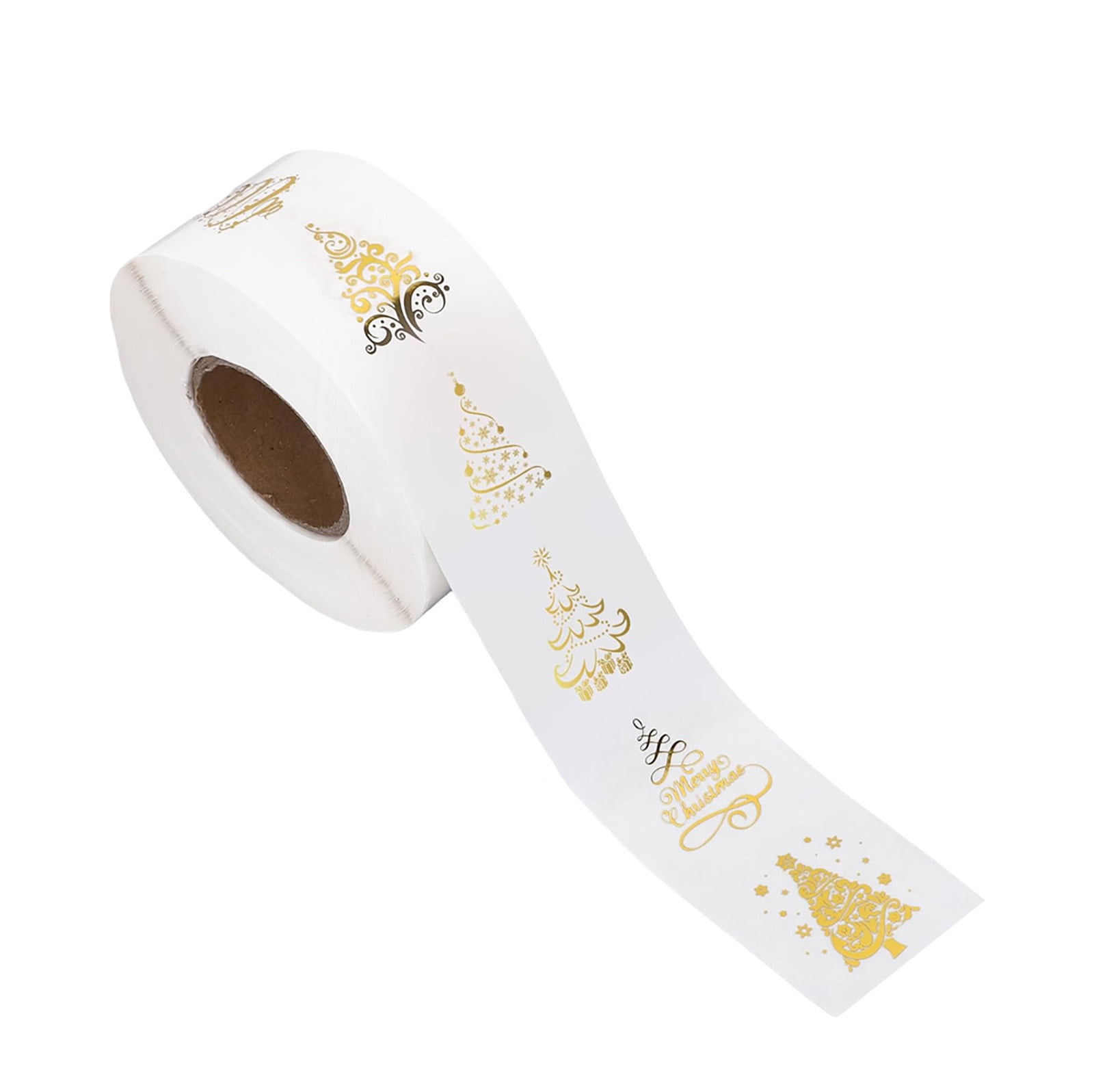 Stickers Bulk 500 Clear Labels Gold Stickers Roll For Adults Students ...