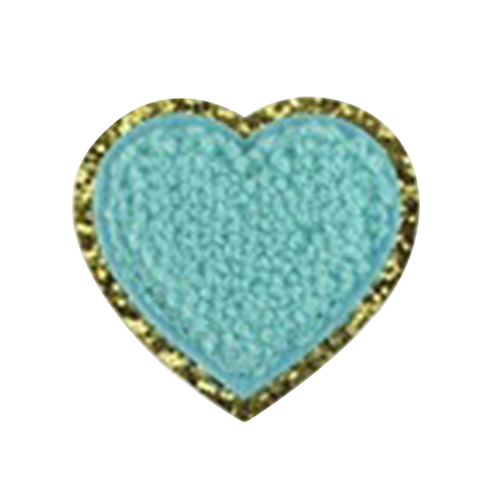 Stickers Bulk ,Love Heart Adhesive Embroidery Sticker Water Blue G,1X ...