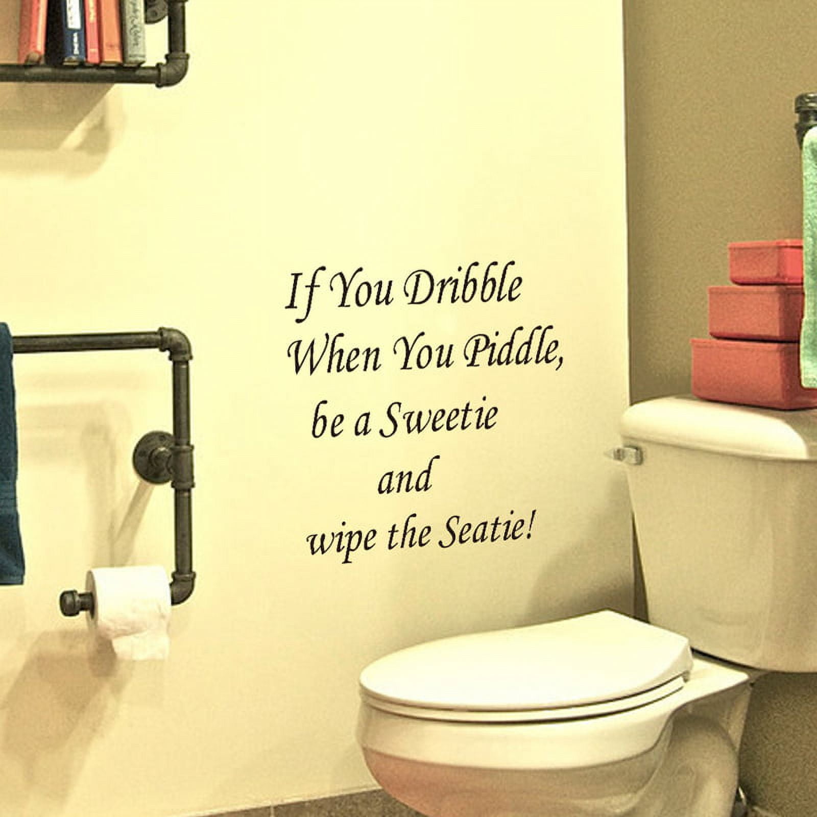 Stickers Bulk | Tyeign Wall Toilet Fashion Decor Decals Vinyl Sticker ...