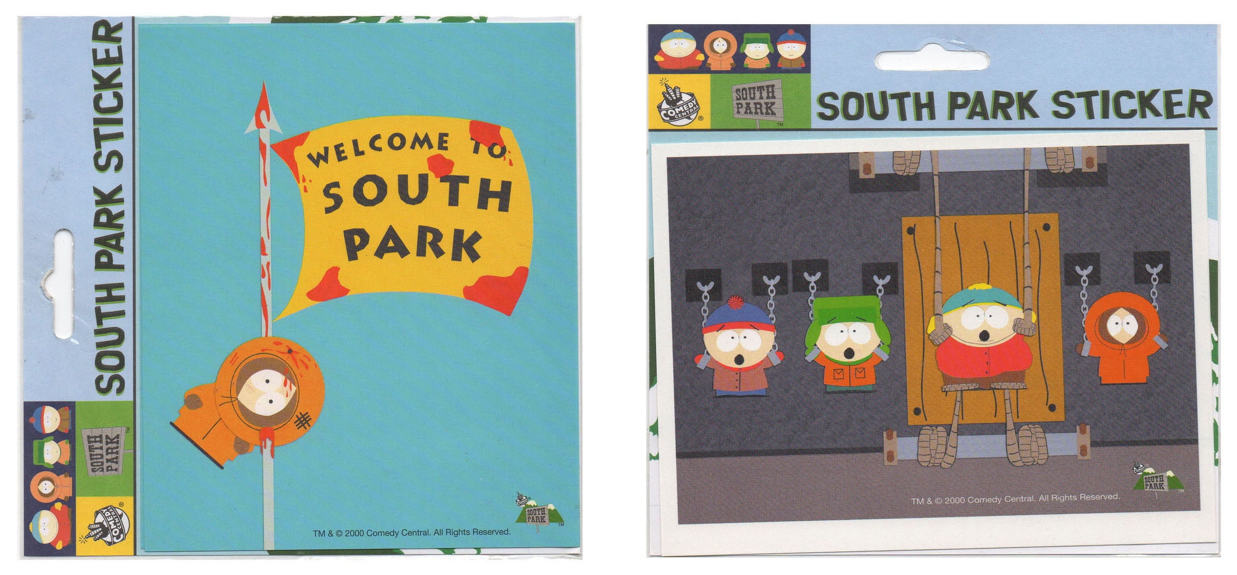 Stickers Decal South Park Kenny Stan Kyle Cartman Popular Characters ...
