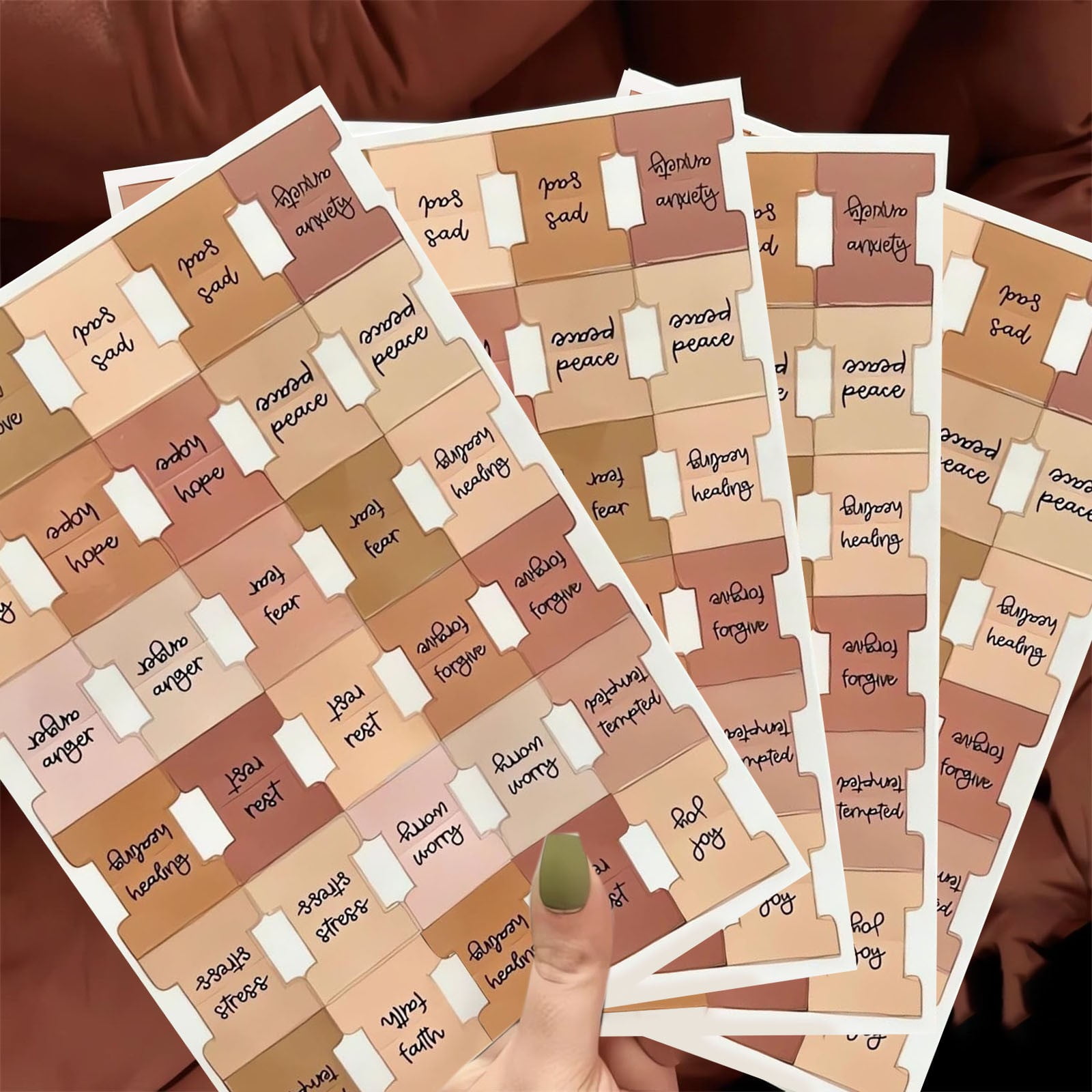 Stickers For Kids Halloween Decorations 2024 New Prayer Tabs Tabs For ...