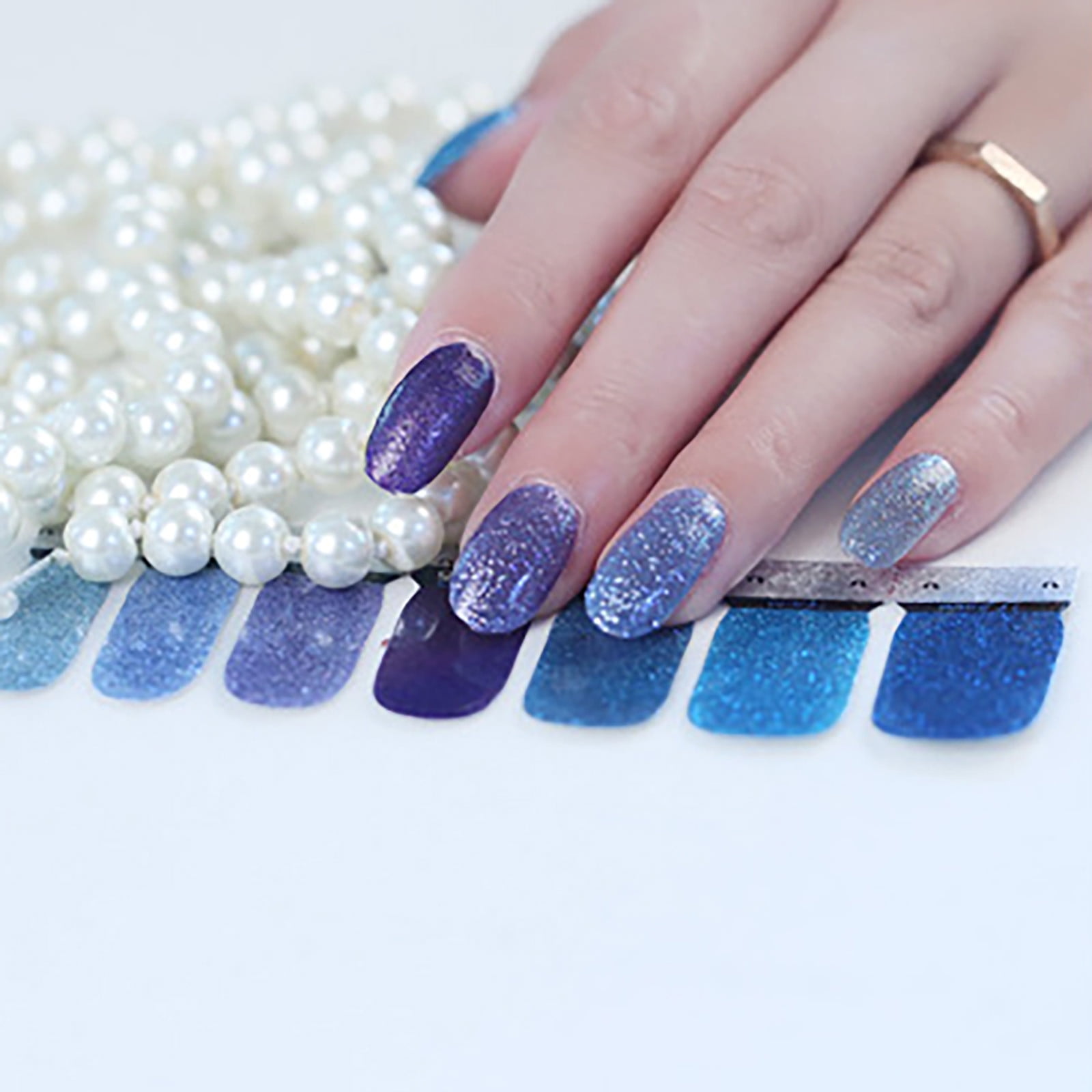 Stickers For Women Girls Sticker Nail Decal Nail Stickers Polish Strips ...