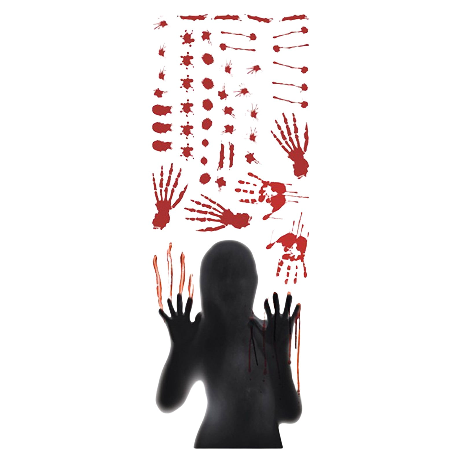 Stickers Glass Window Decoration Stickers Self Hands Female Wall ...