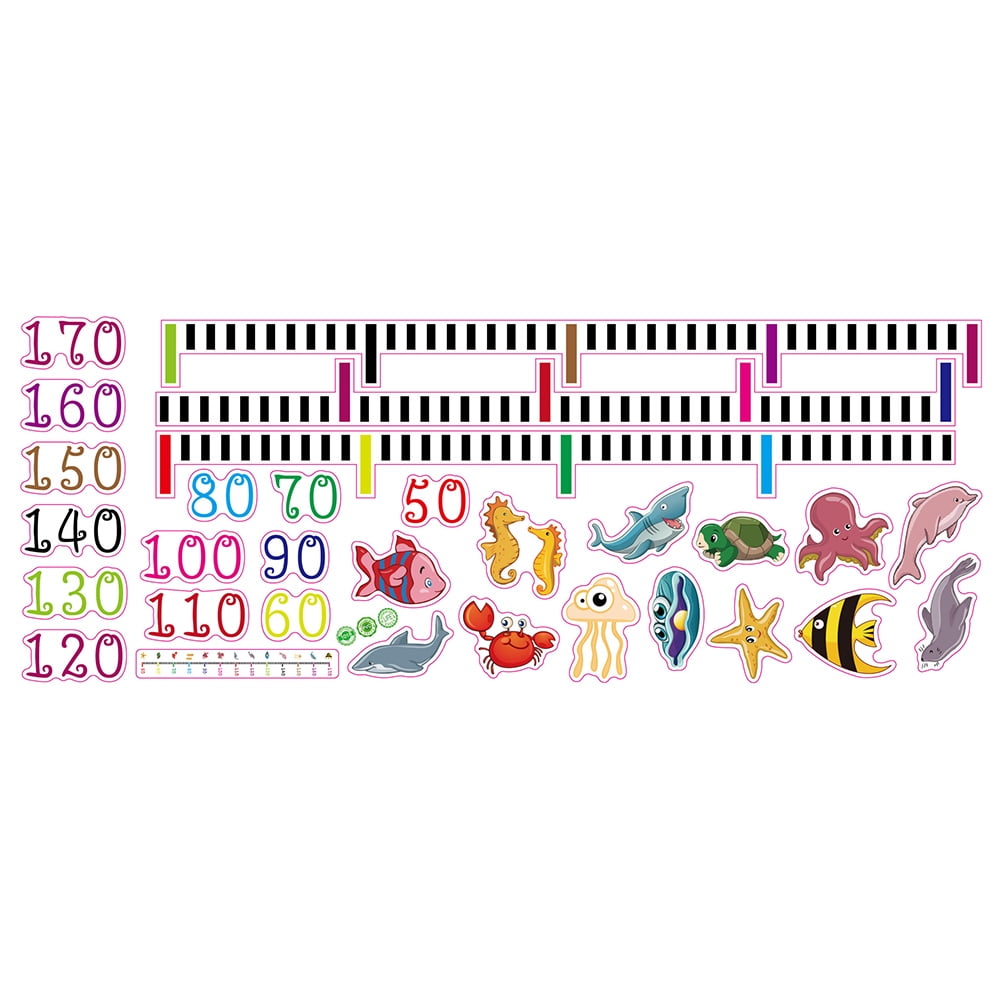 Stickers Height Measurement Decal Growth Chart Wall Decals Growth Chart ...