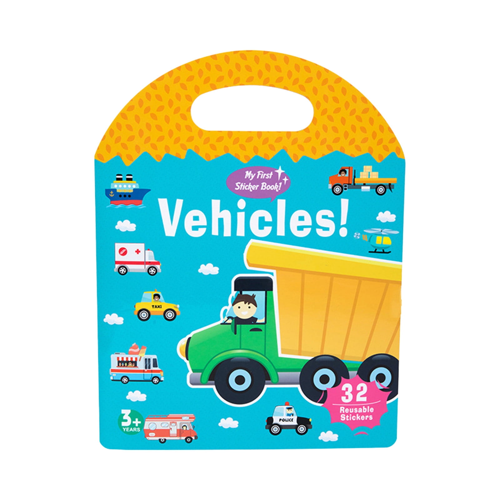 Stickers for Kids Reusable Sticker Books for Toddlers 2-4 Years ...