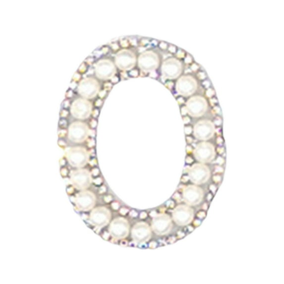 Stickers,Personalized Pearl Letter Patch Alphabet Patch Customized ...