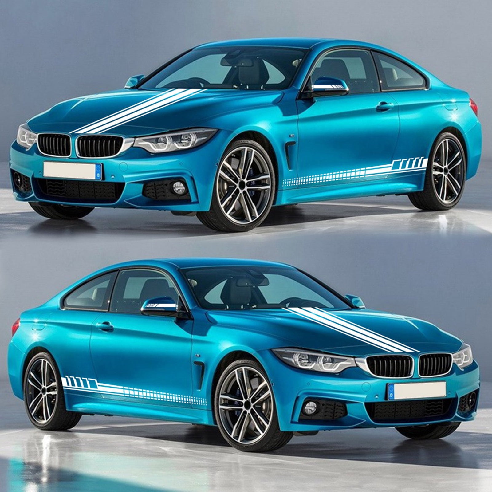 Stickers,Rearview Mirror Decal Side Door Body Car Stickers Body 5pcs ...