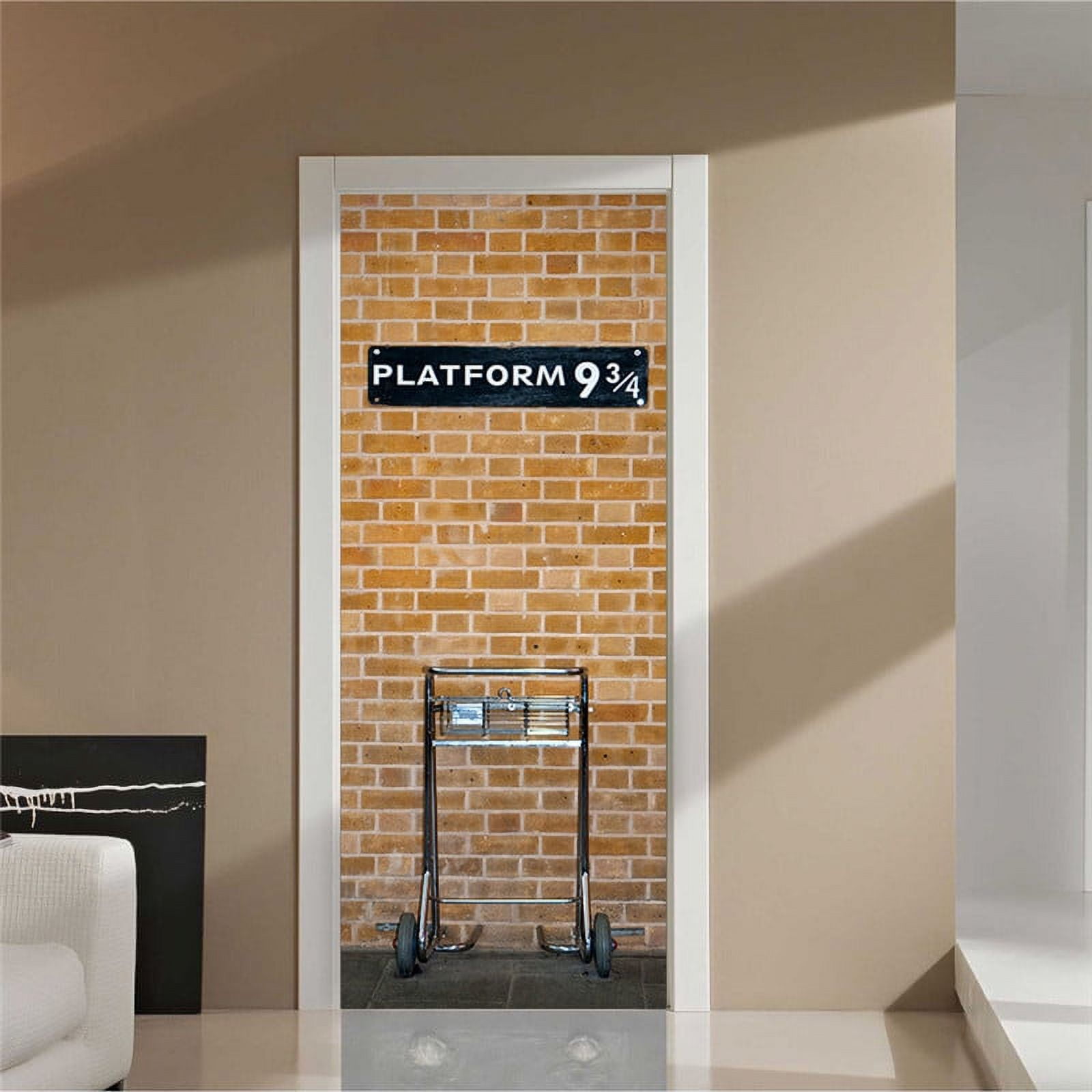 Stickers Subway PVC Door Sticker deursticker DIY Peel and Stick Poster ...