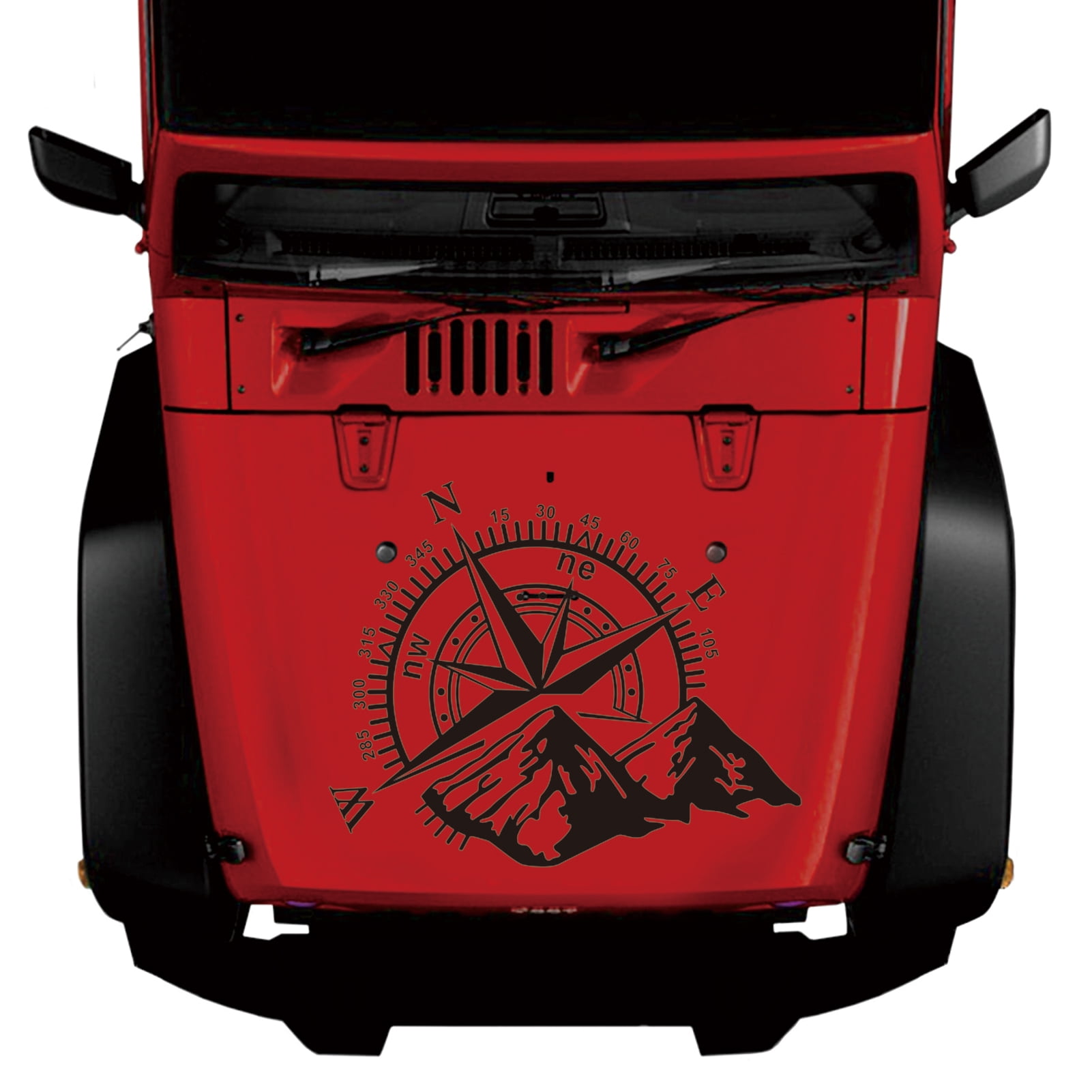 Stickers,Suv Side Window Decal Mountain Stickers Decal Waterproof Vinyl ...