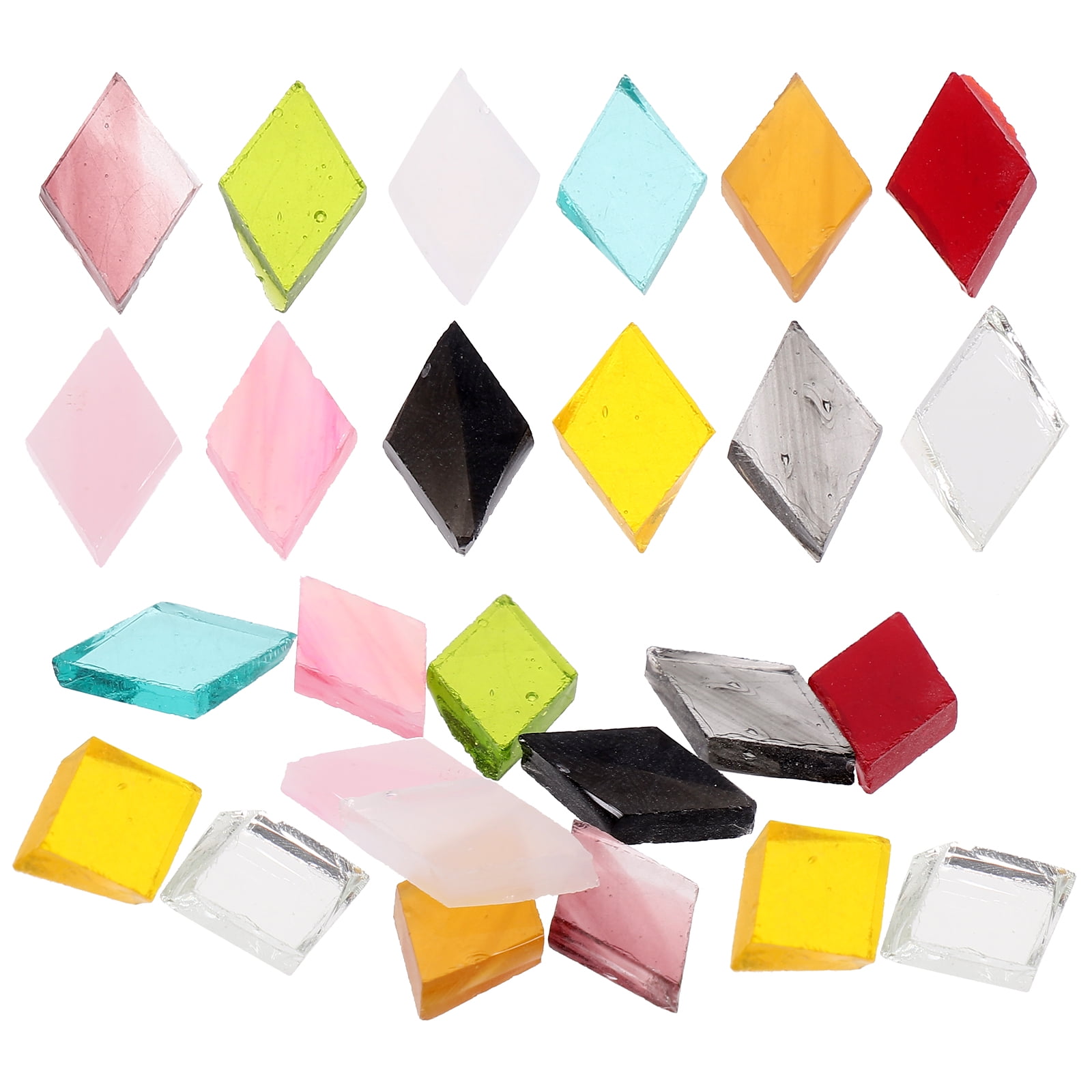 Raindrops 1 Bag of Decorative Glass Mosaic Tiles for DIY Art Crafts ...