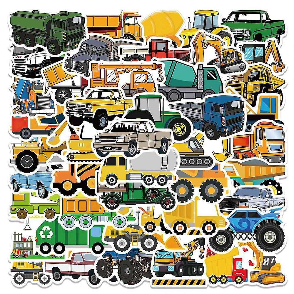 Stickers - Vehicles - 50 pcs - Walmart.com