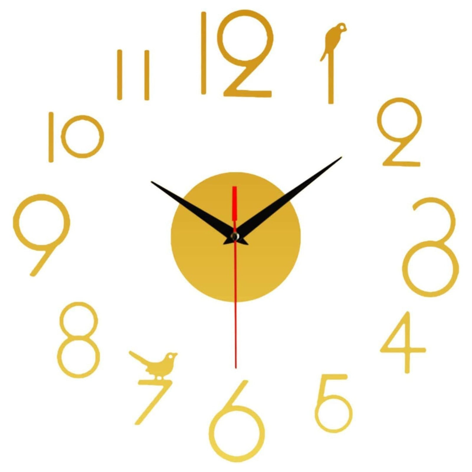 Stickers Wall Clock Without Batteries 1pc 3.5\\\\\\\" Hour Hand 3D 4.7\\\\\\\" Minute Hand 60cm ...