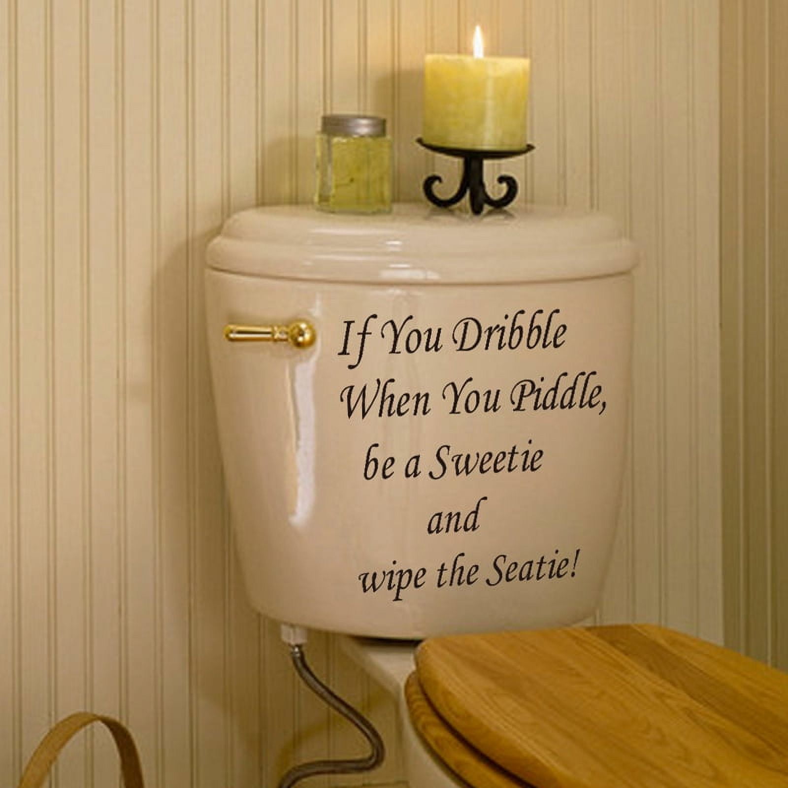 Stickers! Wall Toilet Fashion Decor Decals Vinyl Sticker Seat Art ...