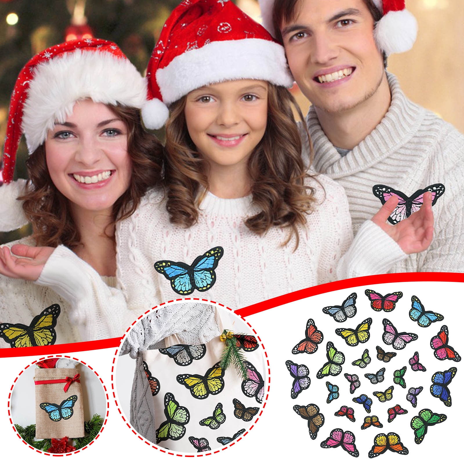 Stickers for Kids Classroom Stickers for Kids Butterfly Embroidery ...