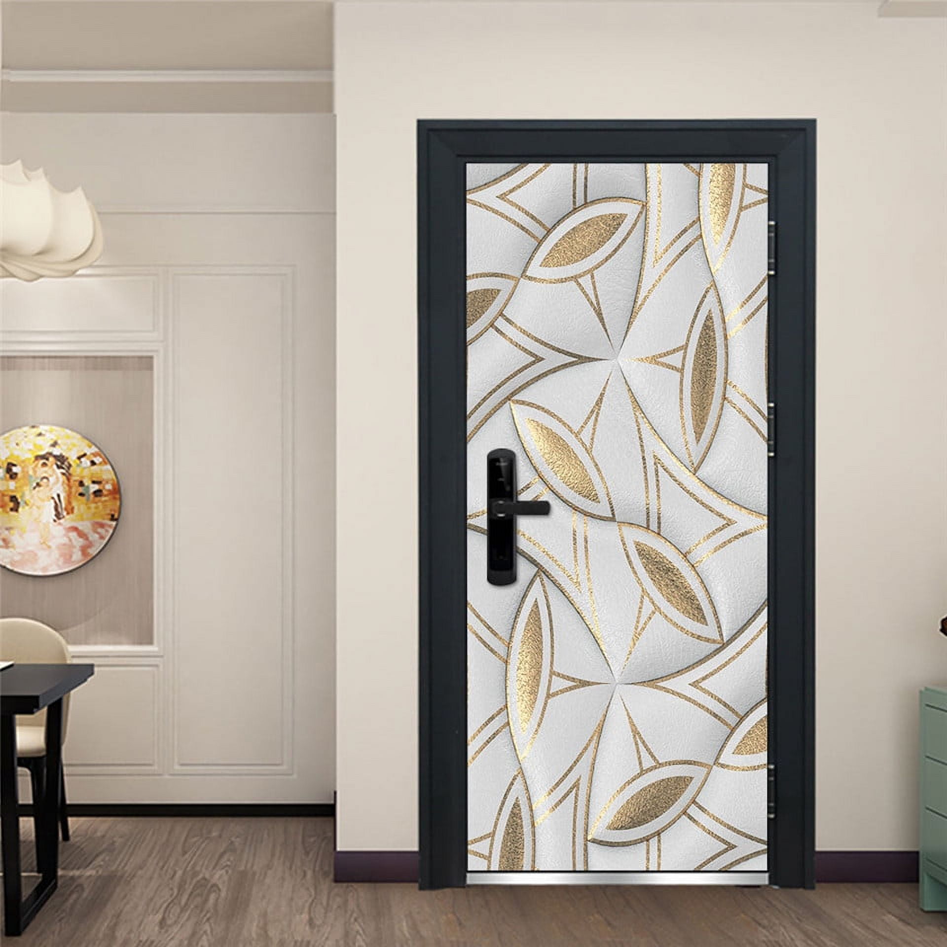 Stickers on the Doors Vinyl Peel and Stick Wallpaper Living Room ...
