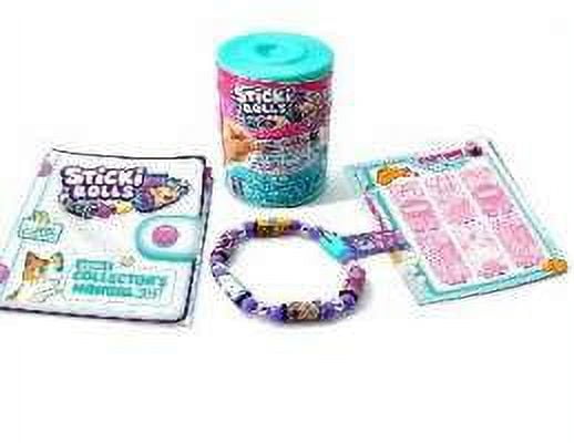 Sticki Rolls Sticki Band Mystery Capsule Pack (50 Sticker Inside ...