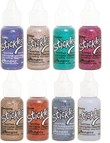 Stickles Ranger - 2018 Glitter Colors - Cosmic, Glisten, Cayman ...