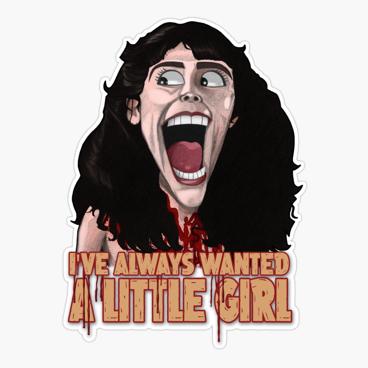 Stickly Angela Baker Sticker, Phone Decal Water Bottle Stickers Car Decals, Funny Birthday Gift ...