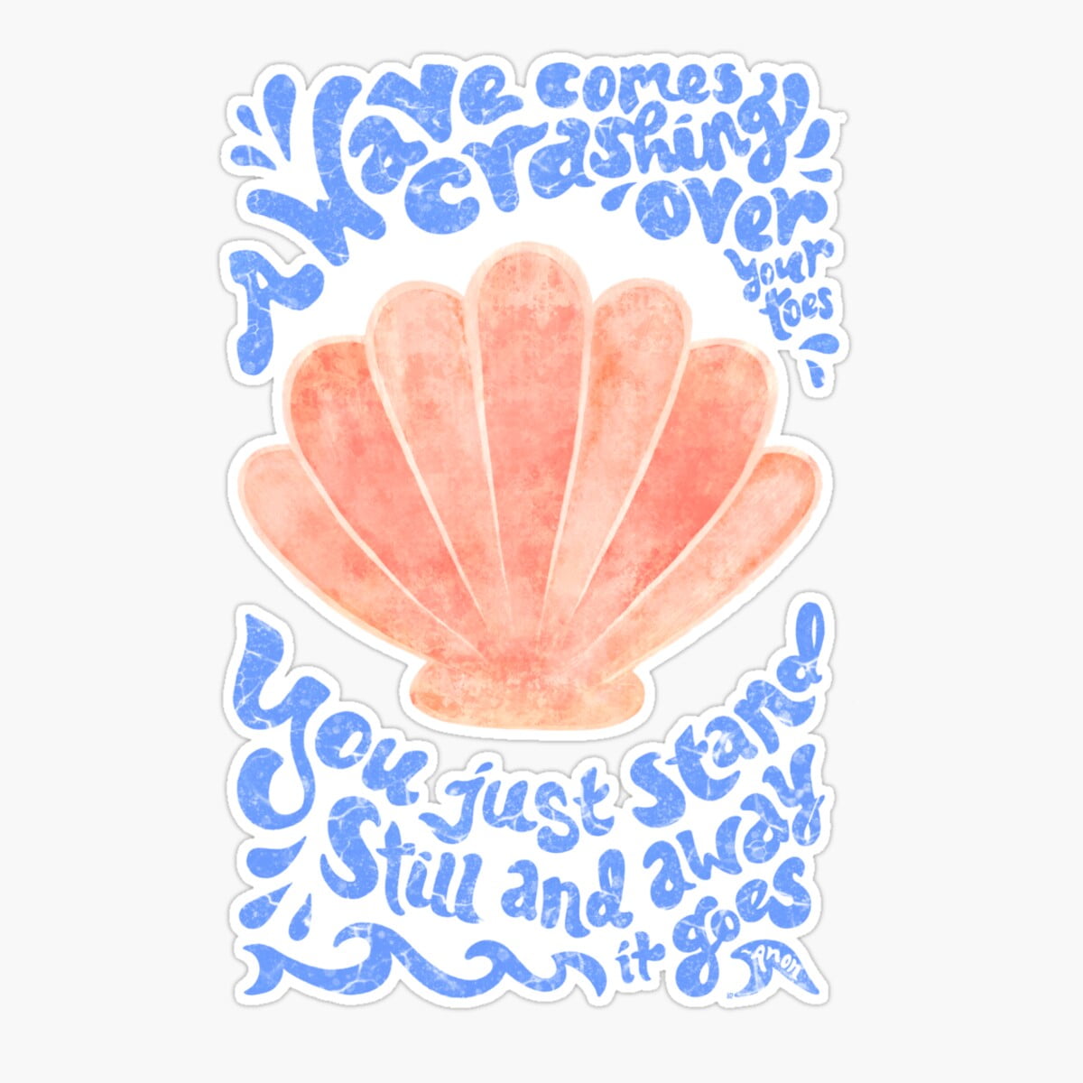 Stickly Away It Goes Sticker, Phone Decal Water Bottle Stickers Car ...