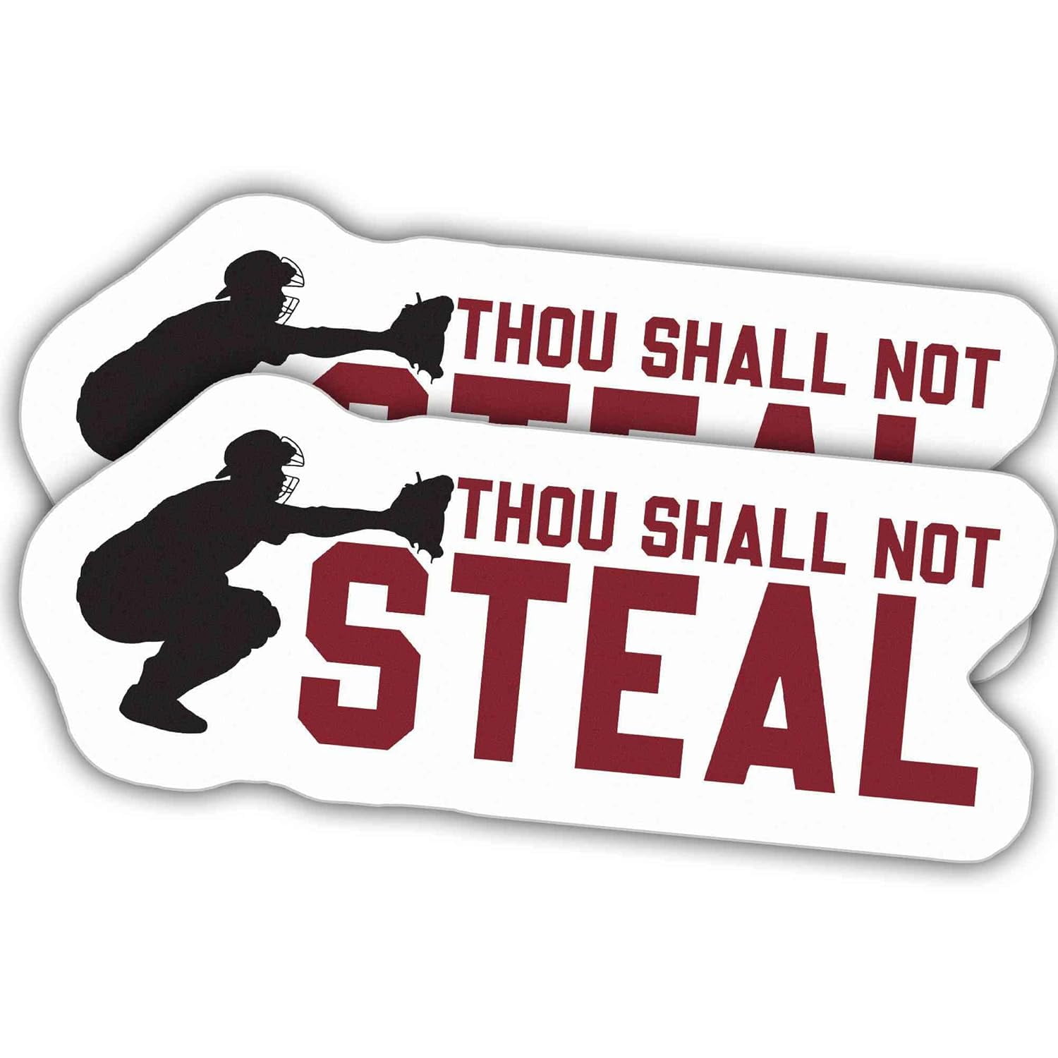 Stickly Baseball Stickers Sport Stickers Thou Shall Not Steal Vinyl ...