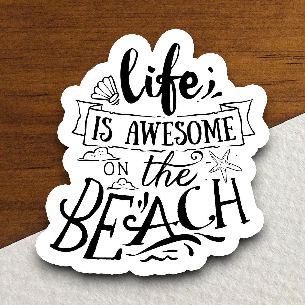 Stickly Beach Life Stickers, Vacation Sticker, Travel Sticker, Room ...