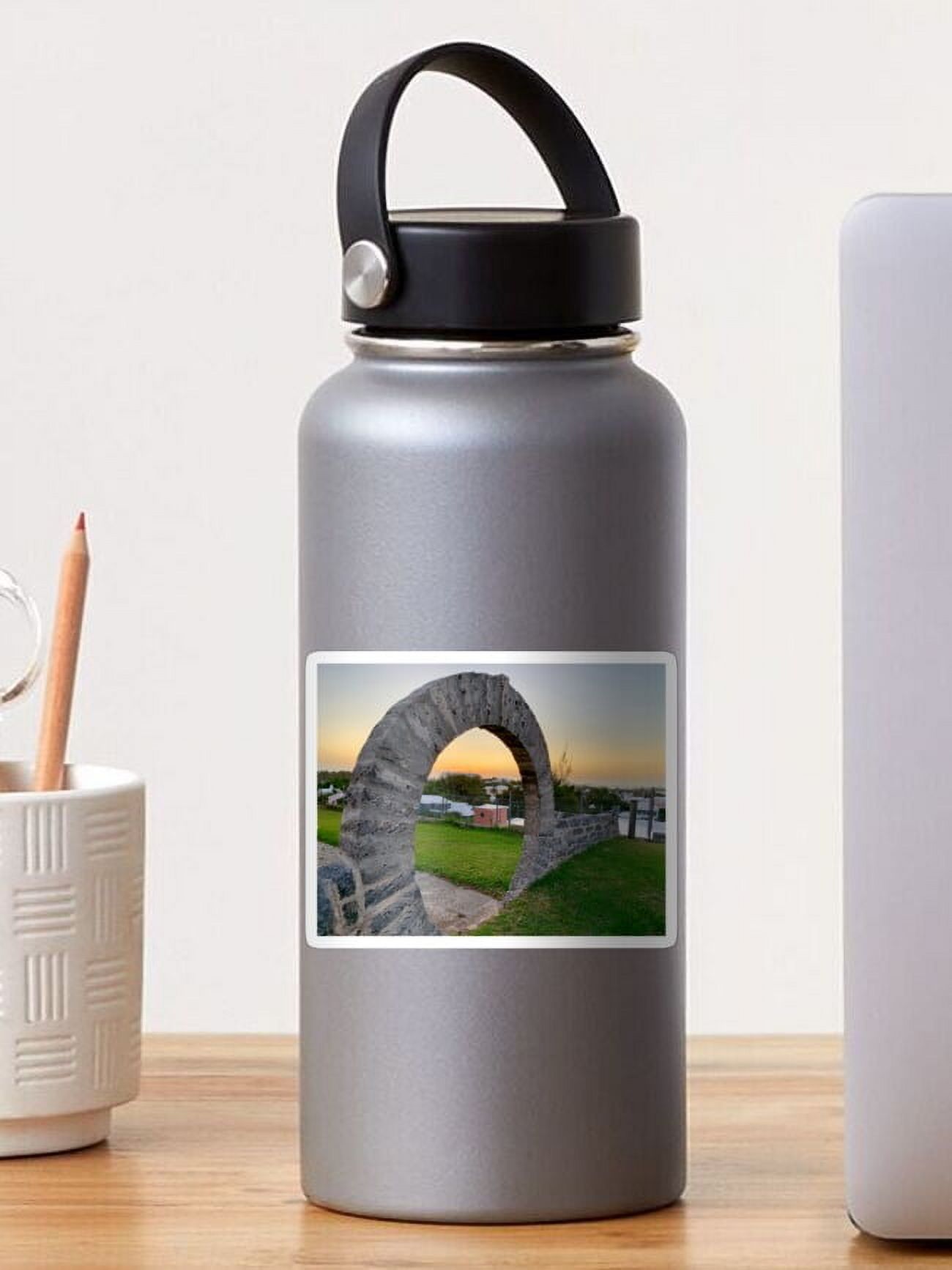 Stickly Bermuda Moongate Sticker, Phone Decal Water Bottle Stickers Car ...