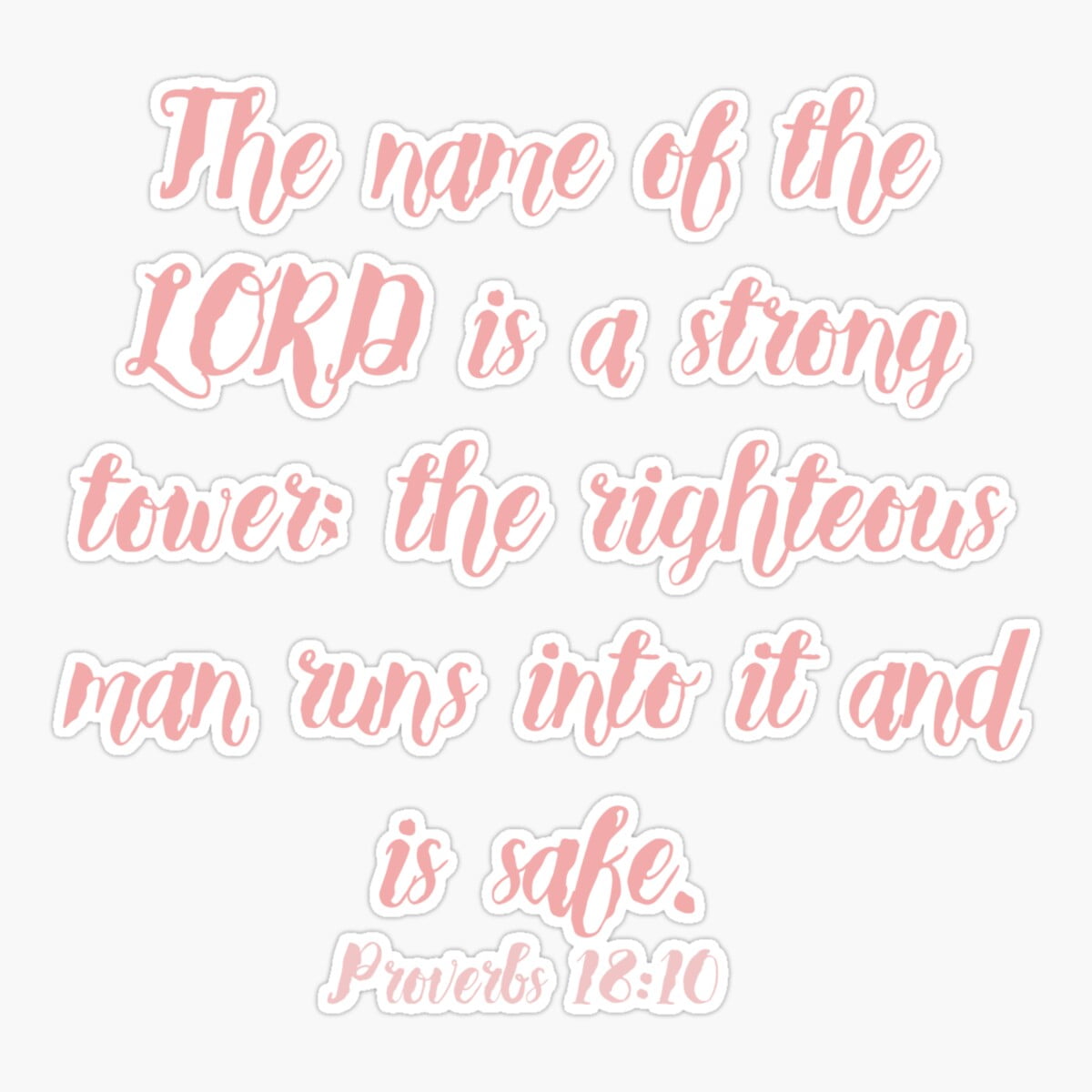 Stickly Bible Verses Aesthetic Sticker, Phone Decal Water Bottle ...