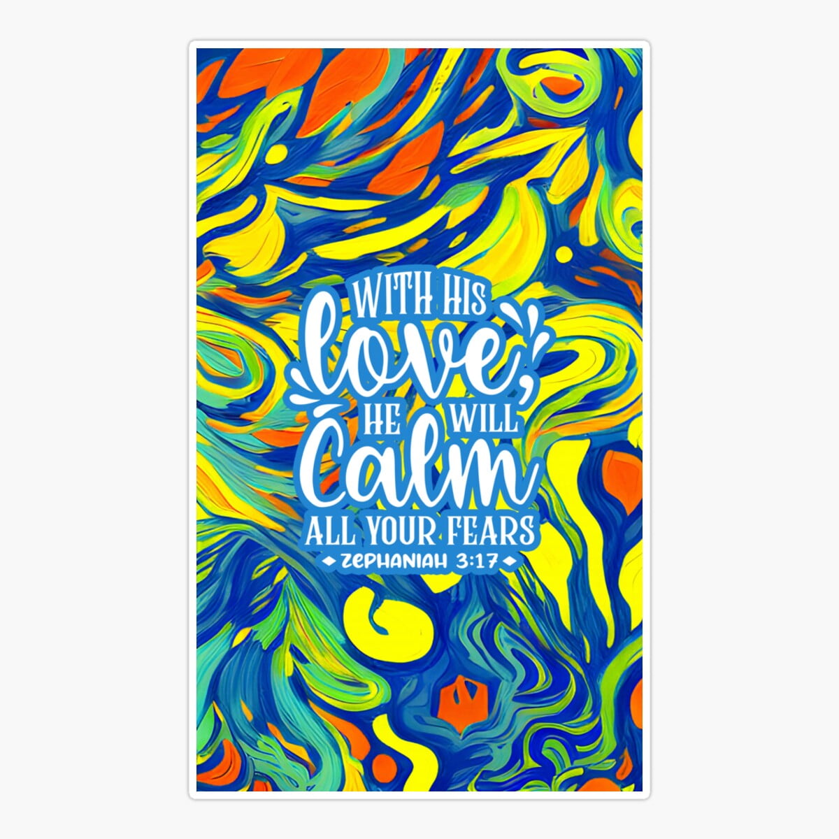 Stickly Bible Verses For Healing - Zephaniah 3:17 - Preppy Swirling ...