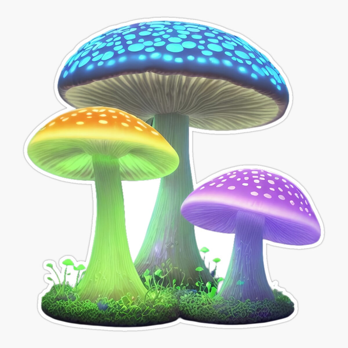 Stickly Bioluminescent Fungi | Glow In The Dark | Glowing Mushroom ...