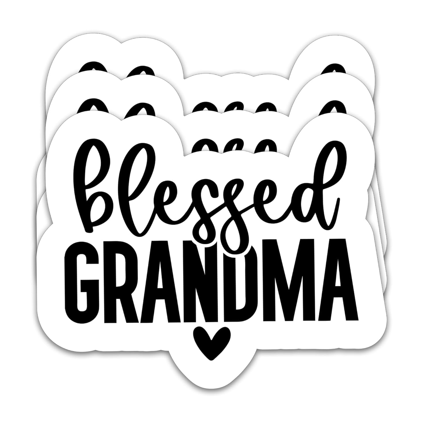 Stickly Blessed Grandma Sticker,Grandma Stickers, Grandma Decals ...