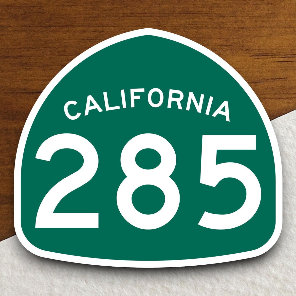 Stickly California State Route 285 Road Sign Sticker, Road Trip Sticker, Highway Sign, Room ...