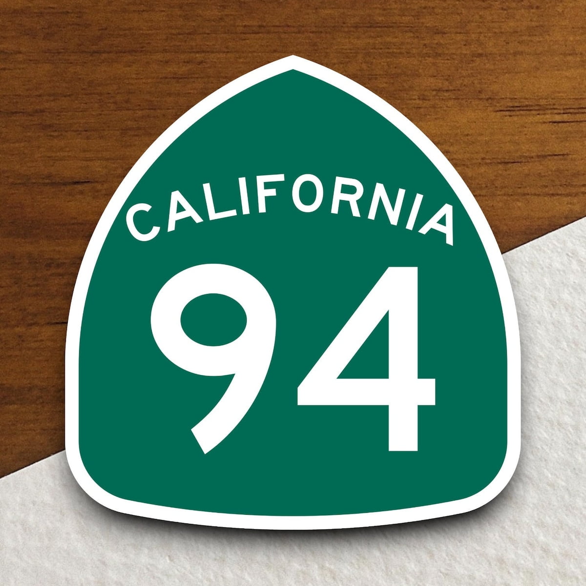 Stickly California State Route 94 Road Sign Sticker, Road Trip Sticker, Highway Sign, Room Decor ...