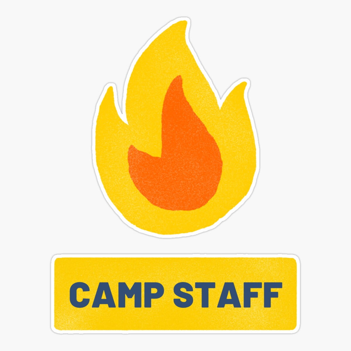 Stickly Camp Stafsticker, Phone Decal Water Bottle Stickers Car Decals ...