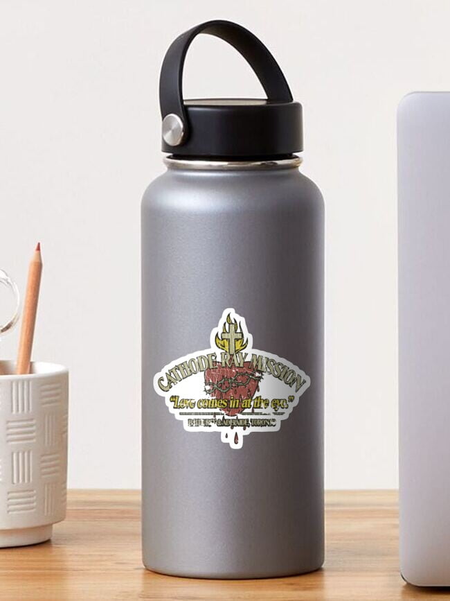 Stickly Cathode Ray Mission Sticker, Phone Decal Water Bottle Stickers ...