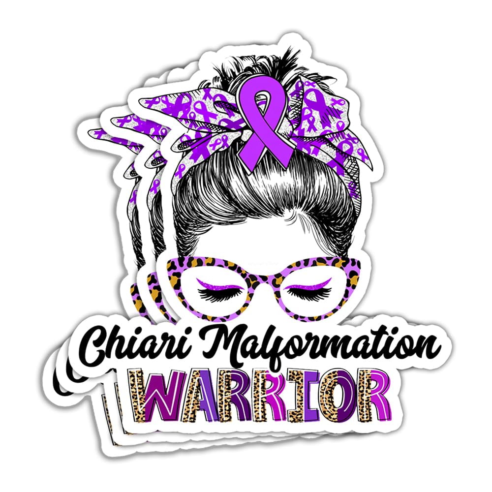 Stickly Chiari Malformation Awareness Stickers Chiari Malformation ...