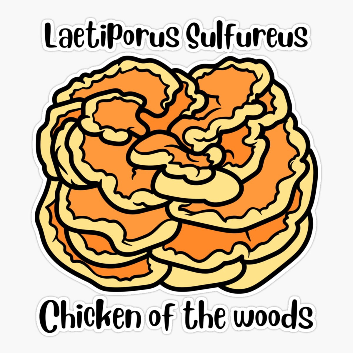 Stickly Chicken Othe Woods! Sticker, Phone Decal Water Bottle Stickers ...