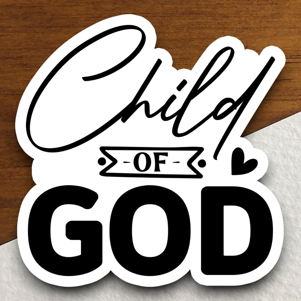 Stickly Child Of God Sticker, Child Sticker, Heart Sticker, Religious ...