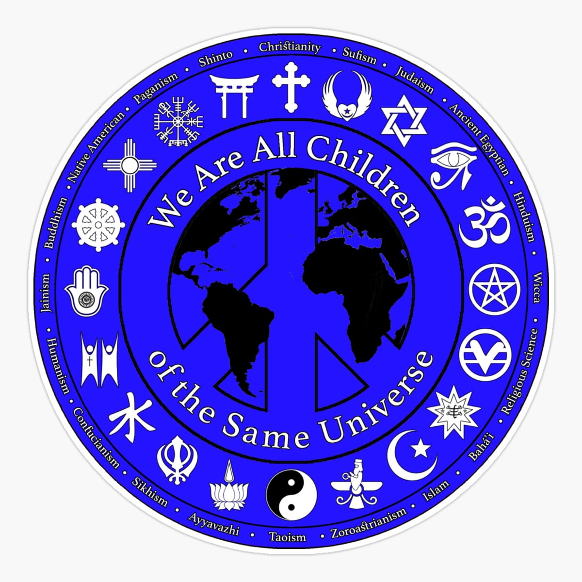 Stickly We Are All Children Of The Same Universe - World Religions ...