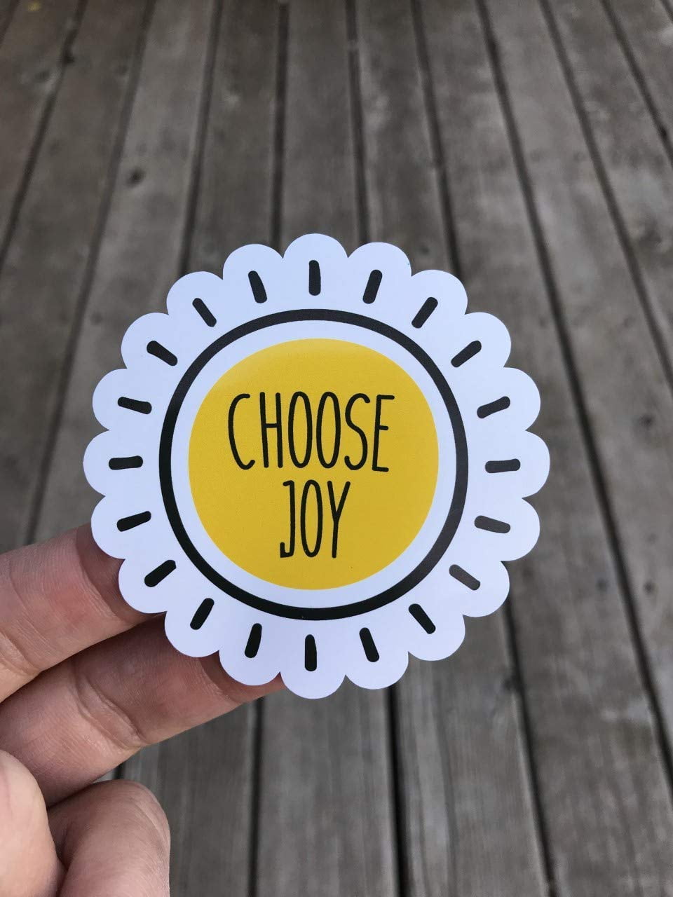 Stickly Choose Joy Sticker, Laptop Sticker, Water Bottle Sticker, Phone ...