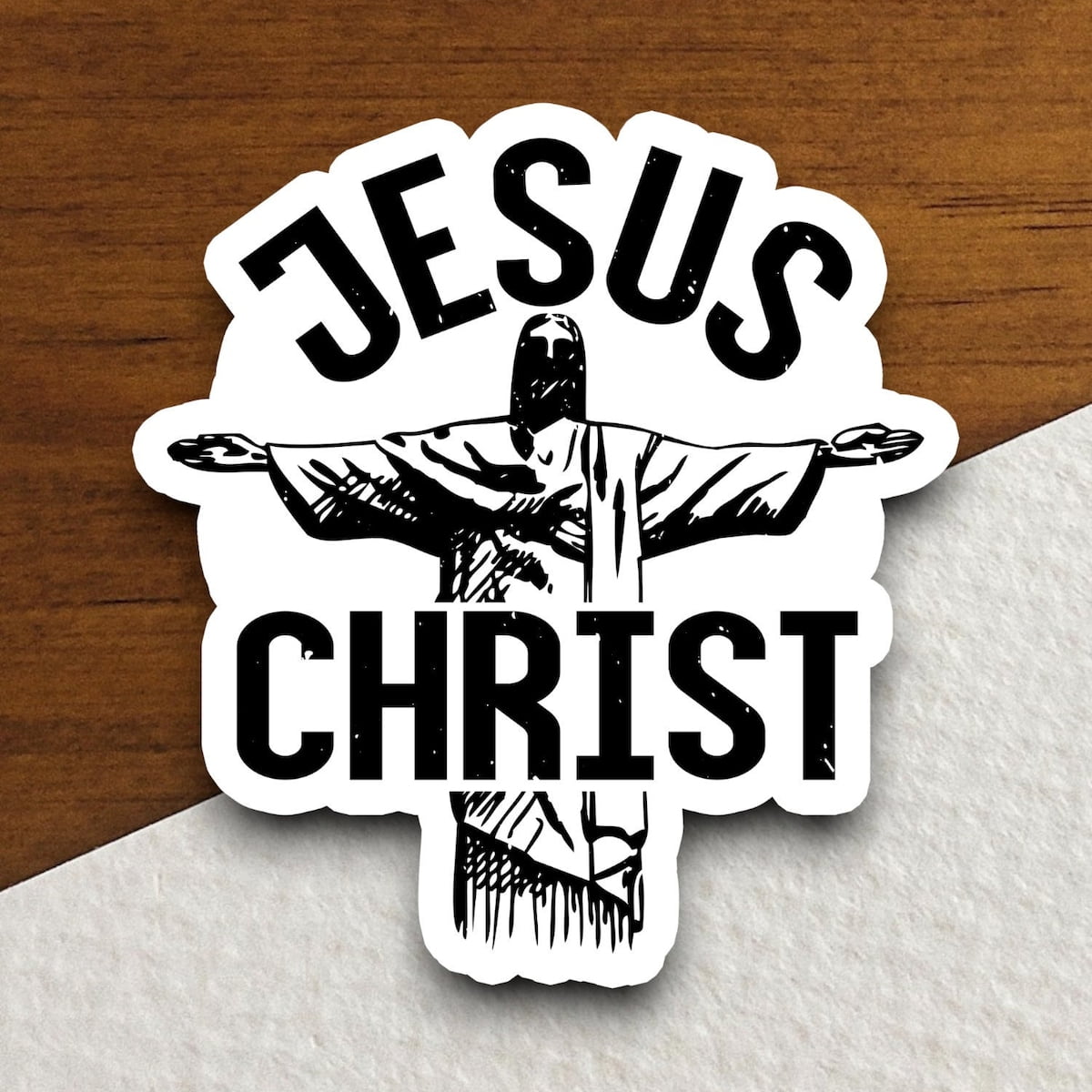 Stickly Christ Sticker, Religious Sticker, Faith Sticker, Worship ...