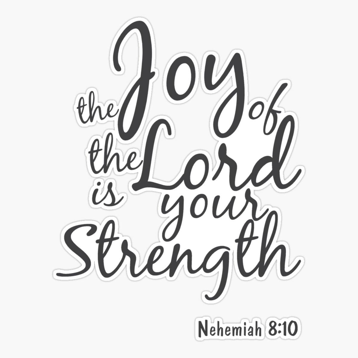 Stickly Christian Quotes Bible Verses Sticker, Phone Decal Water Bottle ...