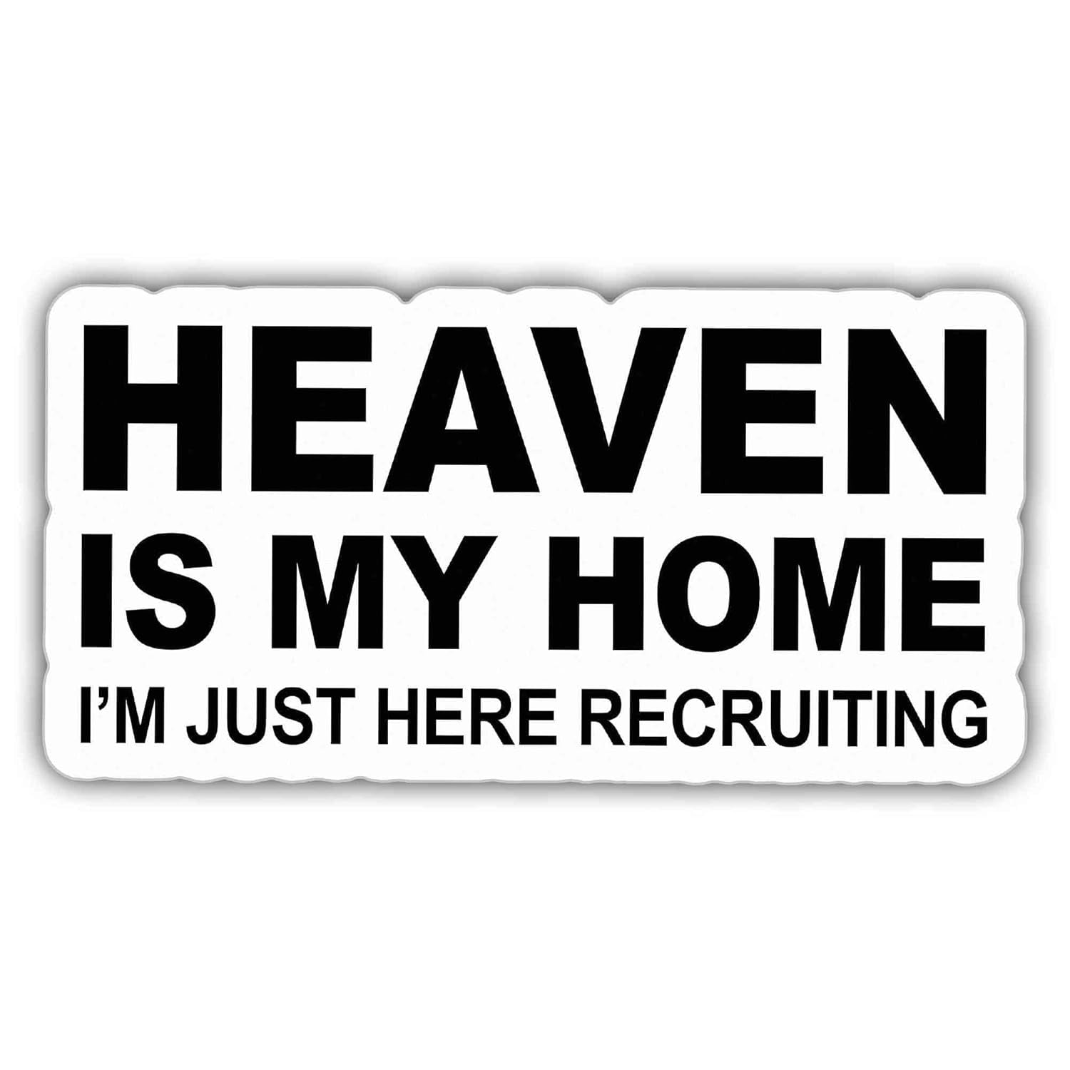 Stickly Christian Stickers Faith Stickers Heaven Is My Home I'm Just ...