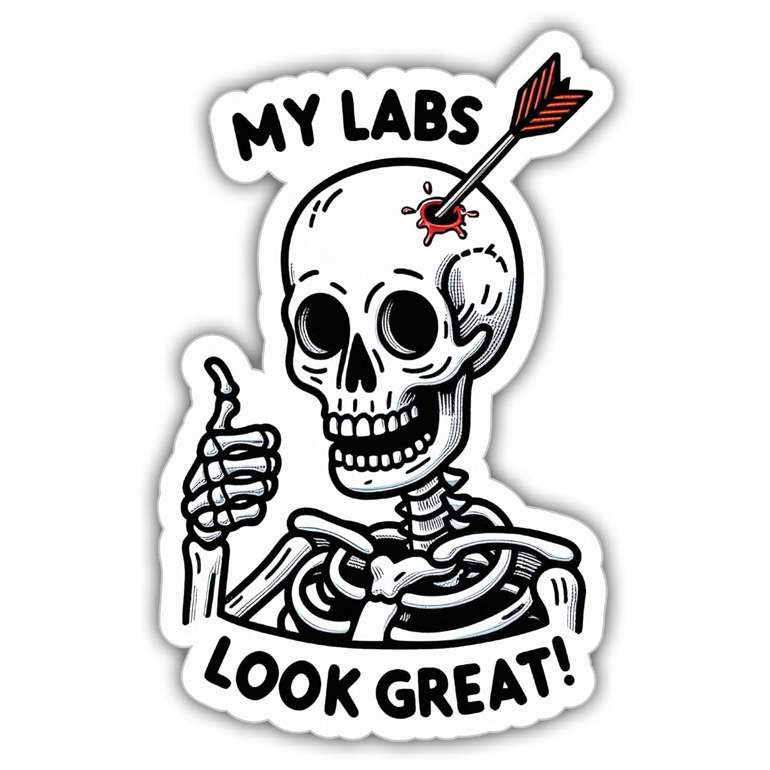 Stickly Chronic Illness Stickers Chornic Illness Life My Labs Look ...