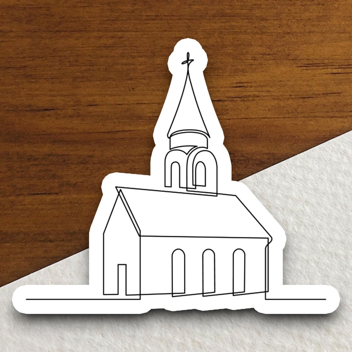 Stickly Church Sticker, Religious Sticker, Faith Sticker, Worship ...