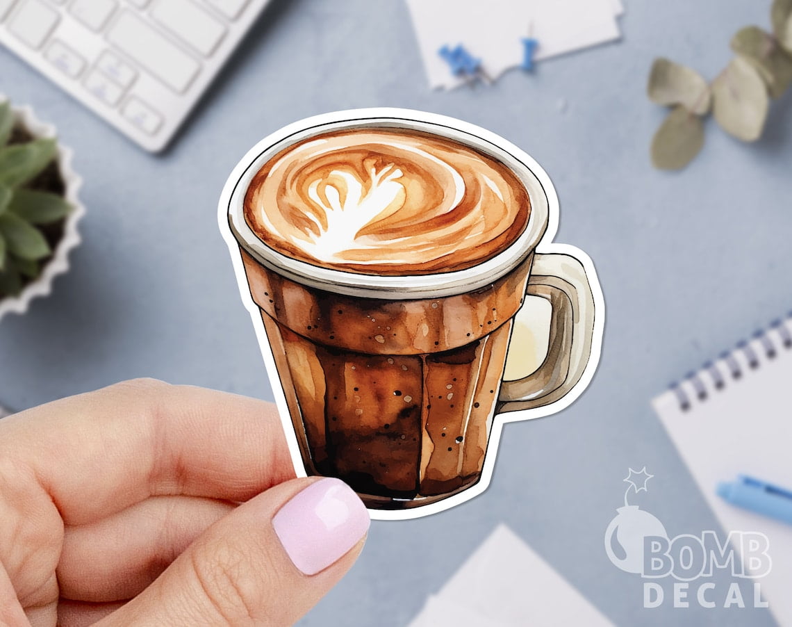 Stickly Coffee Er, Coffee Time Er, Coffee Decal, Barista Er, Coffee ...