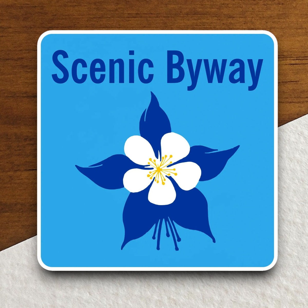 Stickly Colorado Scenic Byway Road Sign Stickers, Traffic Sticker, Road ...